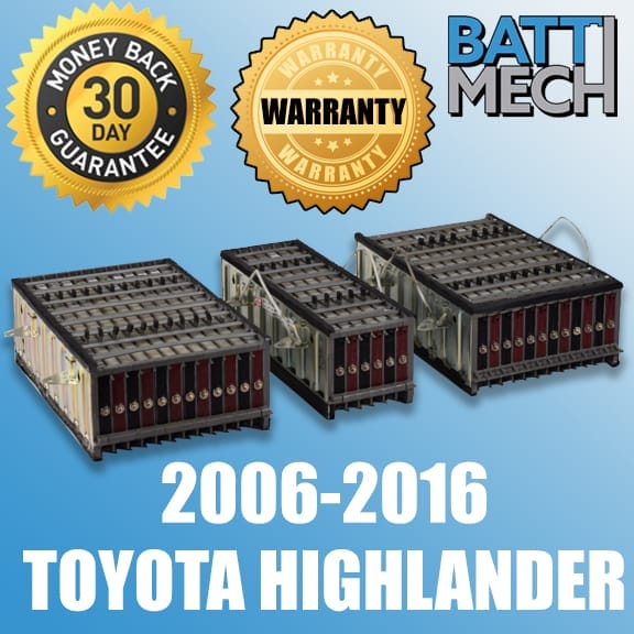 2006 - 2016 TOYOTA HIGHLANDER BATTERY PACK - BattMech