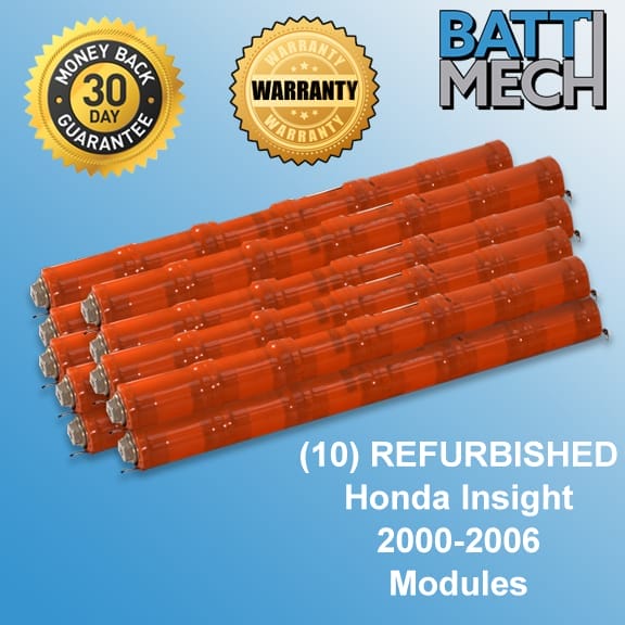 2000-2006 HONDA INSIGHT HYBRID BATTERY MODULE 10 Pack - BattMech